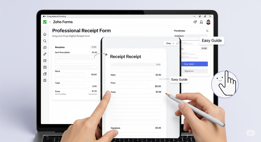 Buat Form Tanda Terima Profesional dengan Zoho Forms: Panduan Lengkap ...
