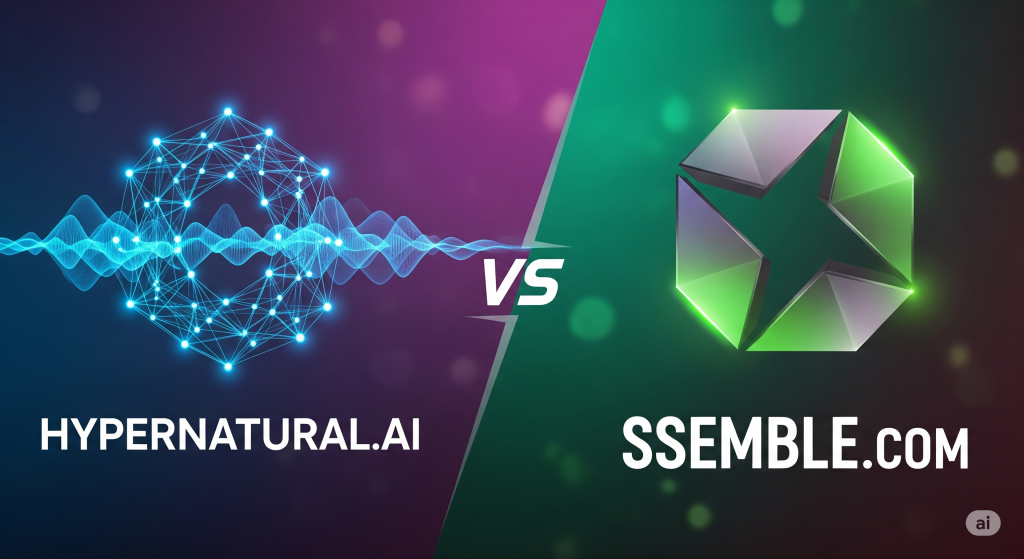 Hypernatural.ai vs Ssemble.com | Bandingkan Fitur, Harga & Use Case
